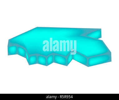 ice floe vector symbol icon design Stock Photo - Alamy