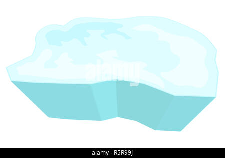 ice floe vector symbol icon design Stock Photo - Alamy
