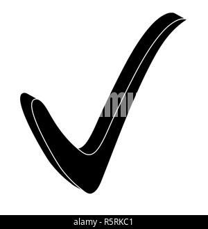 mark, icon, vector, tick, white, pictogram, symbol, pictograph, trade ...