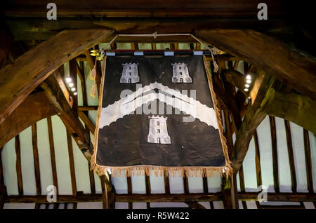 Interior of The Great Hall of the medieval Merchant Adventurers Hall ...
