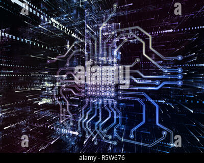 Cool Radial Fractal Texture Stock Photo - Alamy