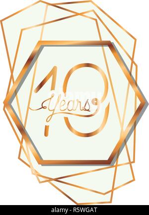 10th anniversary numbers. 10 years old. Up to 10% off logotype concept ...