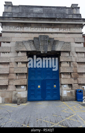 Prison door at HMP Exeter Stock Photo - Alamy
