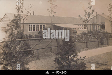 World War One Army Camp, Railway & Cannons, Lydd Stock Photo - Alamy