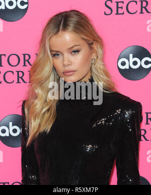 Frida Aasen attends the 2018 Victoria's Secret Fashion Show after-party ...