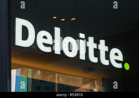 Deloitte headquarters at 1 New Street Square, London England United ...
