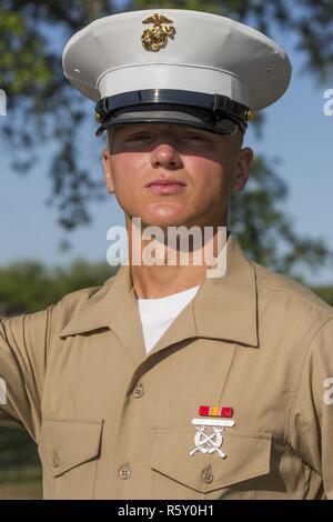 U.S. Marine Corps Pfc. Noah Snowden, right, a Crewe, Va., native and ...