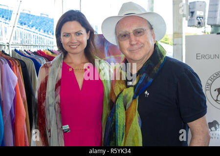 BRIDGEHAMPTON, NY - AUGUST 26: Dr. Scarlett Magda, James Cheung and ...