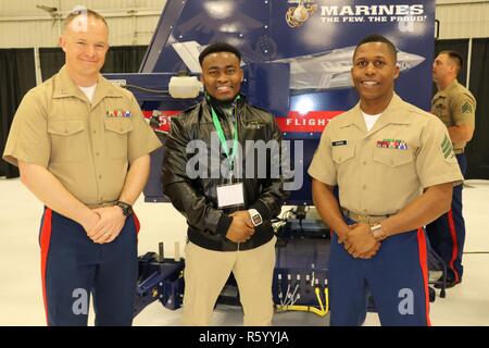 U.S. Marine Corps Capt. Cory Moyer, platoon commander with the Maritime ...