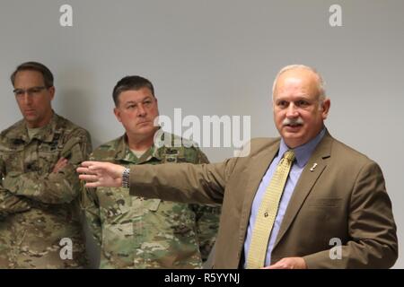 Terry New, the FEMA Region VI Civil Military Project Officer with the ...