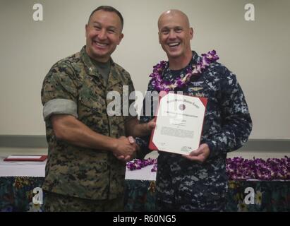 U.S. Marine Corps. Col. Lonnie Cobb, Marine Aircraft Group commander ...
