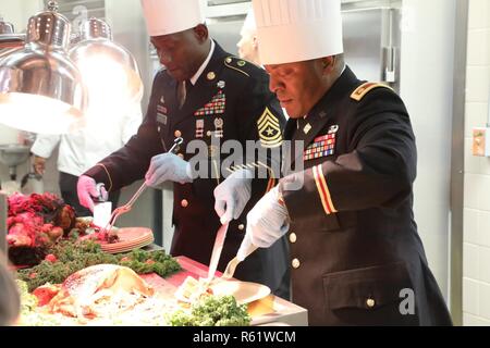 The Sustainment Bistro Senior officers and enlisted personnel serve ...