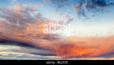 sunset sky at summer Stock Photo - Alamy