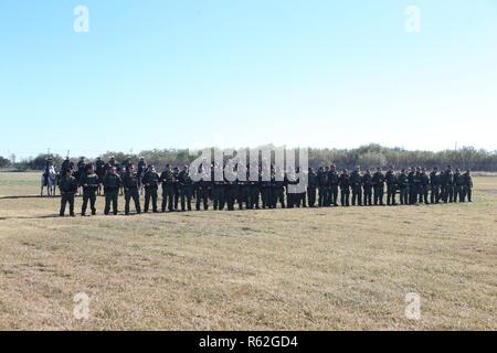 U.S. Border Patrol agents conduct a Del Rio Sector Mobile Field Force ...