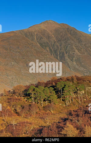 Summit of Liathach from across Upper Loch Torridon Stock Photo - Alamy
