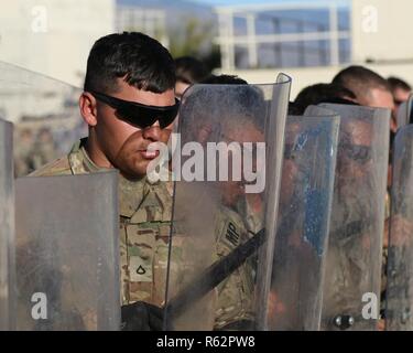 Soldiers from the 65th MP (Military Police) Company Airborne, 503rd MP ...