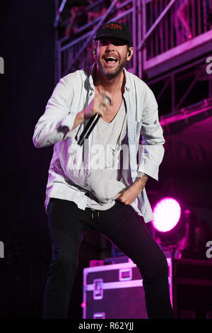 Jared Watson of Dirty Heads performs during the Firefly Music Festival ...