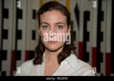 Actress Ines Marie WESTERSTROEER, WesternstrÃ¶ner, plays the teacher ...