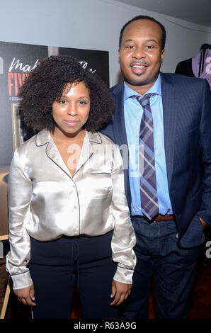 Harlem, NY, USA. 3rd Dec, 2018. Carla Brother and Robert Townsend ...