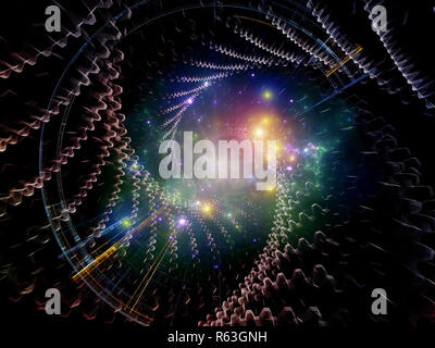 Cool Radial Fractal Texture Stock Photo - Alamy
