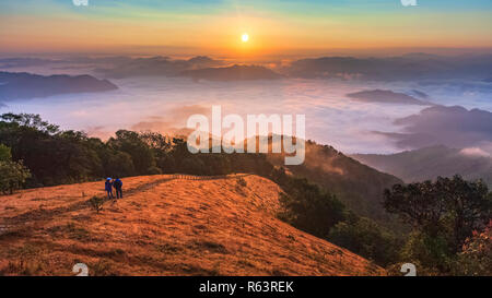 landscape "Doi pui co" Sop Moei, Mae Hong Son, Thailand Stock Photo - Alamy