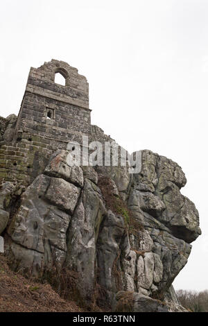 Roche rock cornwall England uk Stock Photo - Alamy