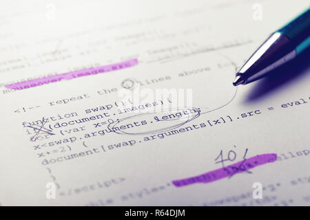 CSS style code. Computer programming source code. Abstract screen of ...