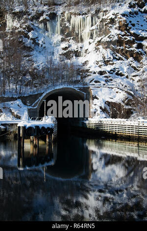 submarine bunker olavsvern,tromso,norway Stock Photo - Alamy