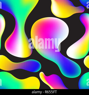 Fluid color seamless pattern modern Stock Photo - Alamy
