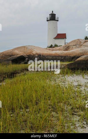 Massachusetts - Cape Ann. Cape Ann Light Station, Massachusetts Stock ...