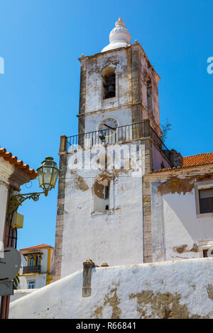 LAGOS, PORTUGAL - JULY 12TH 2018: The exterior of Igreja de Santa Maria ...