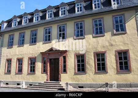 Goethe Haus, Weimar, Germany. Johann Wolfgang von Goethe's house Stock ...