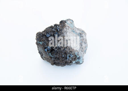 Andradite mineral isolated over white Stock Photo - Alamy