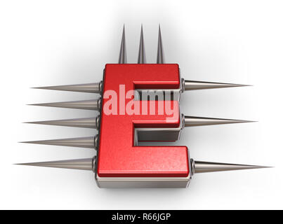 prickle, thorns, writing, font, typography, metal, letter, sharpen ...