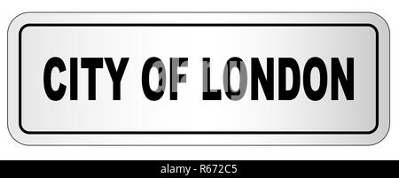 London City Nameplate Stock Photo - Alamy