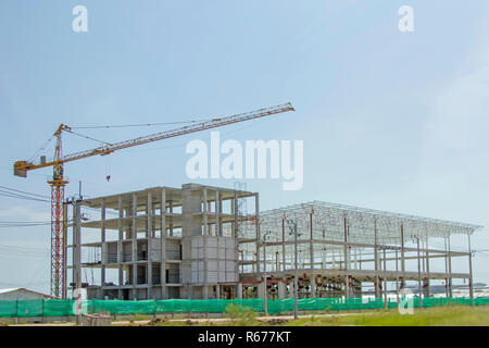 Factory under construction Stock Photo - Alamy