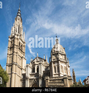 Toledo, capital of Spain, in the Middle Ages, Alcazar, large cathedral ...