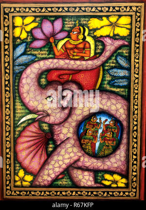 Traditional paper art on display for a Hina Matsuri Stock Photo - Alamy