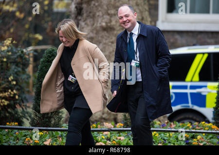 James Slack (official spokesman for 10 Downing Street) and Katie Smith ...