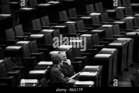 The German Bundestag with the debate on the Radical Decree on 15.11. ...