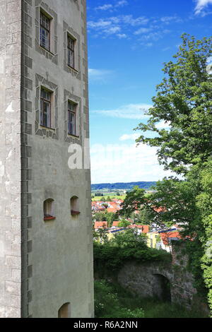 The beautiful Hohes Schloss castle in Fussen, Bavaria Stock Photo - Alamy