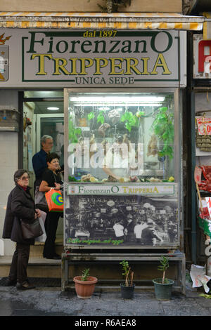 Tripperia Fiorenzano, La Pignasecca, Spanish quarter, Naples, Italy ...