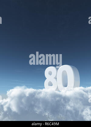 number in the sky Stock Photo - Alamy