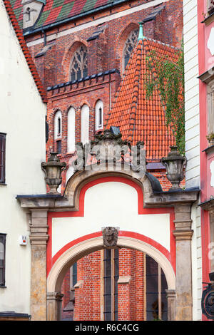 Famous medieval tenement houses called Jas and Malgosia - Hansel and ...