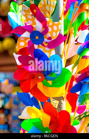 Wind Wheels For Kids Stock Photo - Alamy
