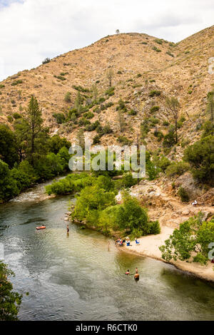 Kern River and Johnsondale Bridge Stock Photo - Alamy