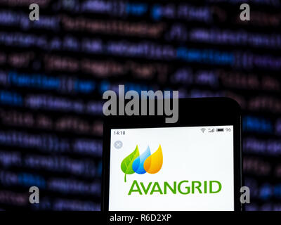 Kiev, Ukraine. 4th Dec, 2018. VMware Computer software company logo ...