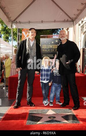 Ryan Murphy, Logan Phineas Miller and David Miller attending Netflix's ...