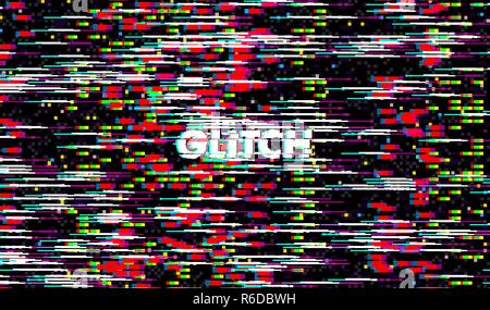 Computer Glitch Texture