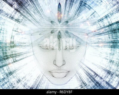 Paradigm of the Virtual Space Stock Photo - Alamy